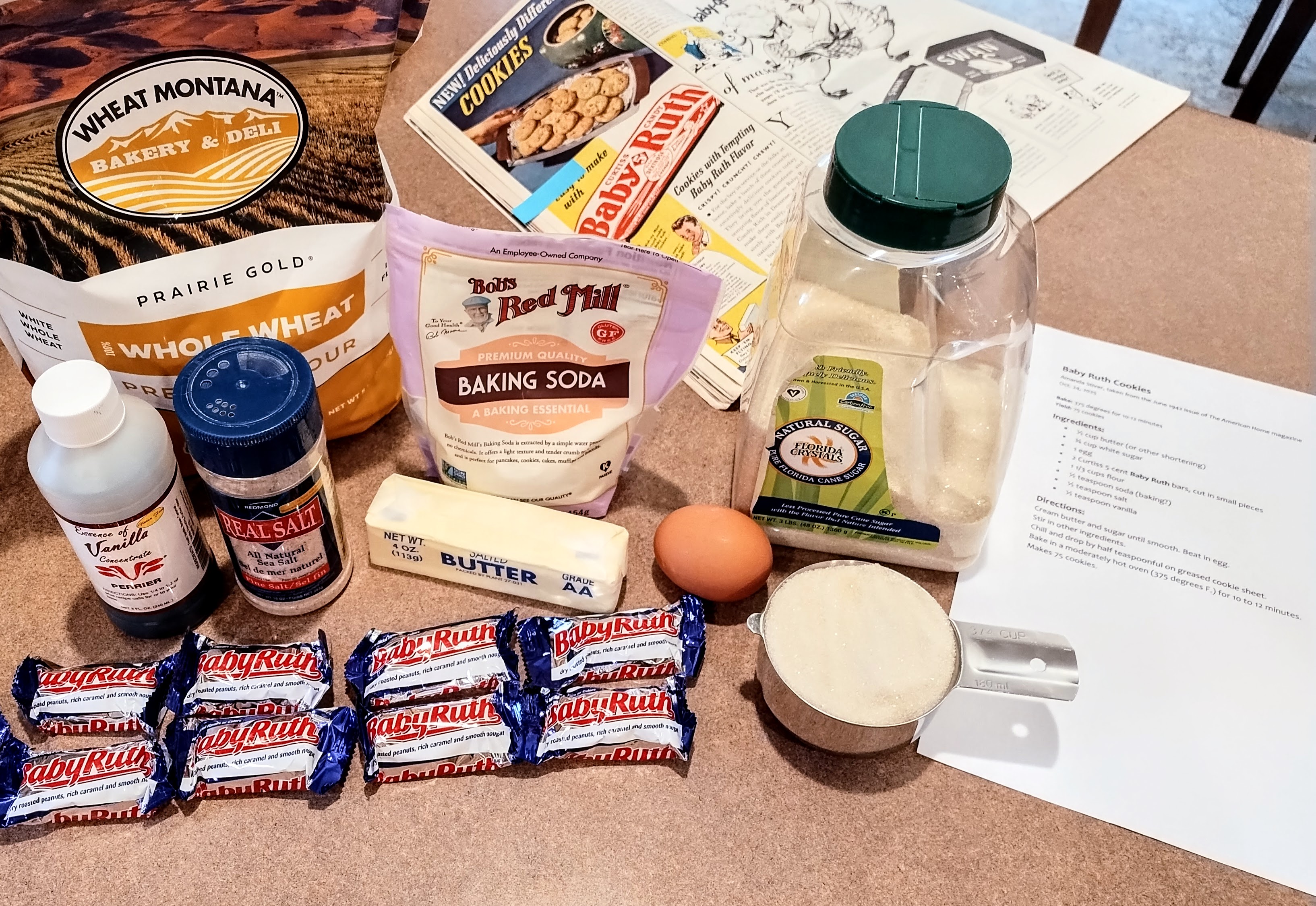 WW2 Recipe: Baby Ruth Cookies – The Prudent Consumer